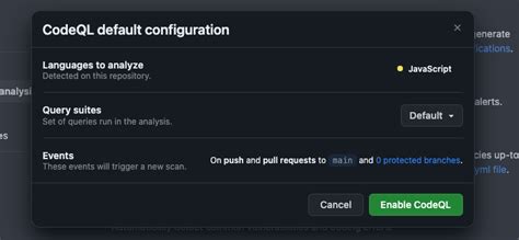[github] code scanning（codeql）を使用したコード分析を試してみた developersio