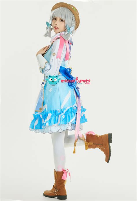 Kamisato Ayaka Costume Genshin Impact Cosplay Top Quality Outfits
