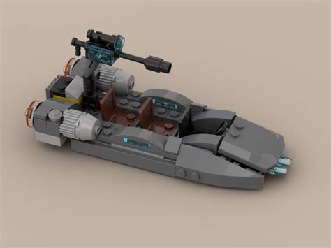 Lego Moc Resistance Speeder By Fluffybricks Rebrickable Build With Lego