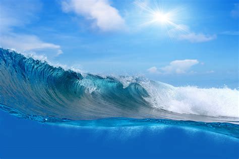 Papel De Parede 4400x2933 Px Natureza Mar Ondas 4400x2933