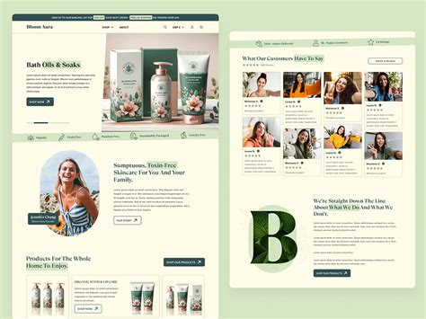 E Commerce Website Ui Design For Cosmetics And Beauty Products By Anwer