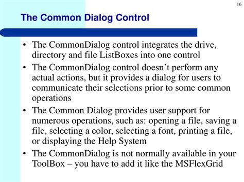 Ppt Visual Basic Programming Ii Lecture Powerpoint Presentation