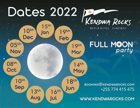 Full Moon Party Zanzibar August 2022 Kendwa Rocks Zanzibar 13 August