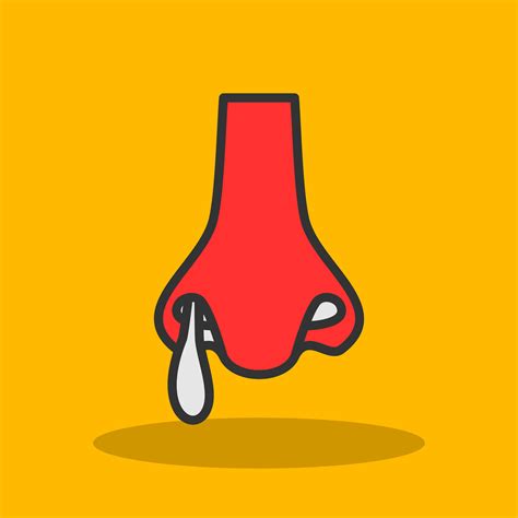 Runny Nose Vector Icon Design 25632052 Vector Art At Vecteezy