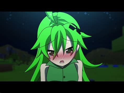 Minecraft Anime Steve And Creeper