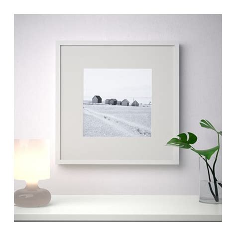 Рамка для фотографий IKEA RIBBA 52х52 см белая 203.784.40 – низкие цены ...