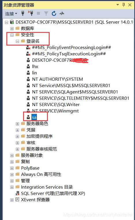 Jdbc连接数据库，解决用户“sa”登录失败的问题！！！jdbc用户 Sa 登录失败 Csdn博客
