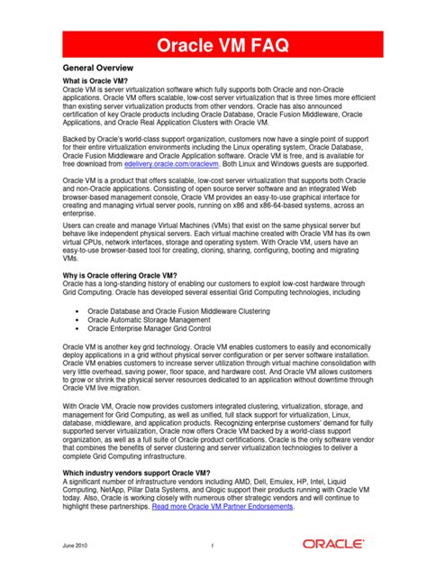 oracle vm pdf virtual machine virtualization