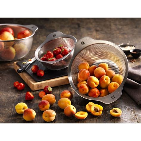Zwilling Table Sieb 24cm Seiher Nudelsieb Salatsieb Küchensieb