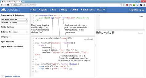 Can Someone Provide A Simple Example Of Using Scope In A Directive Stack Overflow