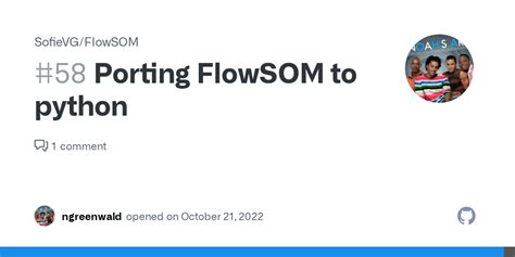 Porting FlowSOM To Python Issue 58 SofieVG FlowSOM GitHub