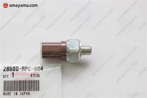 Honda 28600-RPC-003 (28600RPC003) Датчик давления масла - Амаяма (Amayama)