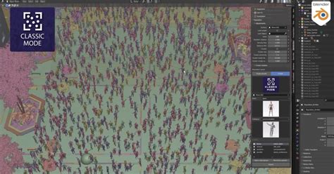 This Cool Add On Can Simulate Huge Crowds For Your Blender Projects