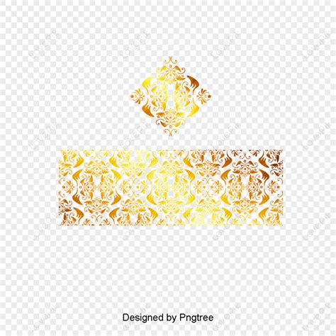 복고 일러스트 금색 무늬골드 패턴중국 패턴 Png 일러스트 무료 다운로드 Lovepik