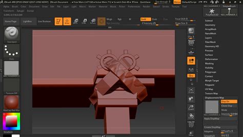 Displacement Map Issue Zbrushcentral