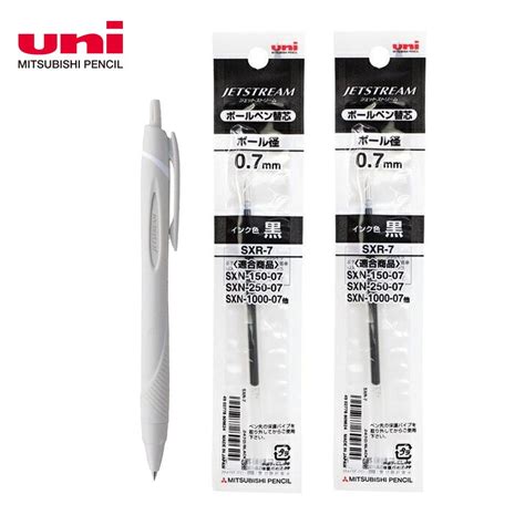 1筆2芯 UNI JESTREAM 國民溜溜筆 0 7 淺灰 Writing Tplaza