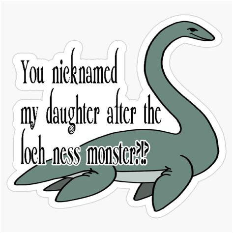 Nessie Twilight Sticker Sticker Sticker Decal Bumper