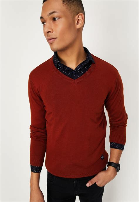 Buy Men Soft Low Pill Slim Fit Sweater Online At Just Rs 7990