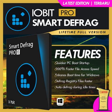Iobit Smart Defrag Pro 10 1 For Windows 🔥 Lifetime Full Version Updated Sept 2021 Shopee