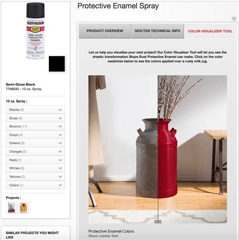 Rust Oleum Stops Rust 12 Oz Protective Enamel Gloss Sunrise Red Spray Paint Red Spray Paint