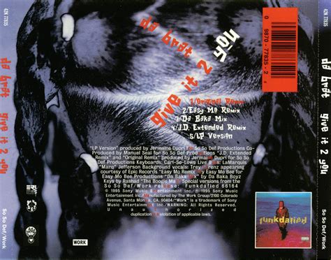 Promo Import Retail Cd Singles And Albums Da Brat Give It 2 You