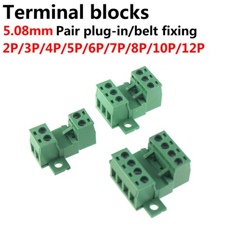 이어 PCB가 있는 15EDGKP 5308 15EDG 15EDGK 커넥터, 플러그인 수컷 암컷 플러그 터미널 블록, 2 핀, 3 ...
