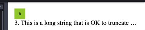 Html How To Make Ellipsis Work In A Flex Container Stack Overflow