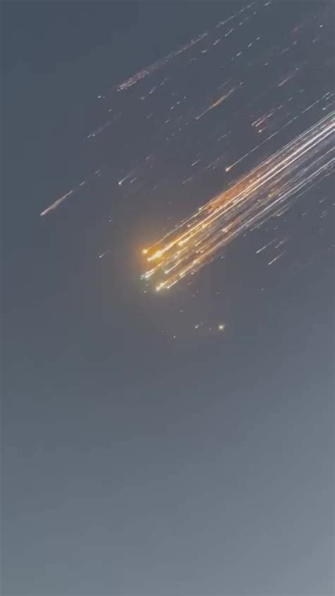 Falling Debris From Starship That Exploded During Its Seventh Test