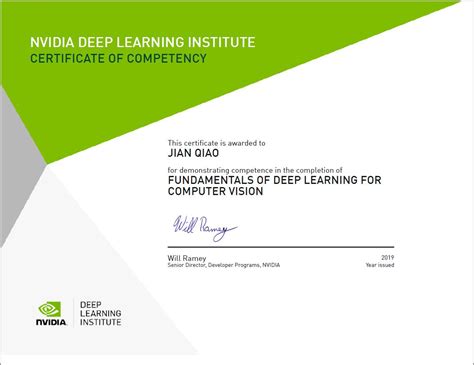 Jian Qiao On Linkedin It Was An Interesting And Informative Course Gj Nvidia