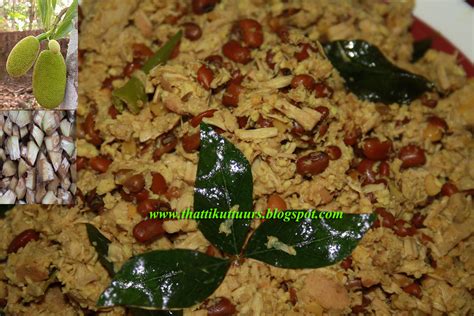 Thattikuttu Idichakka Puzukku Idichakka Thoran Tender Jackfruit