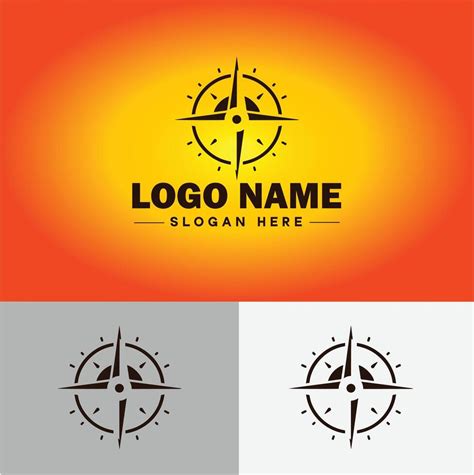Compass Graphics Compass Logo Icon Vector Art Graphics For Business