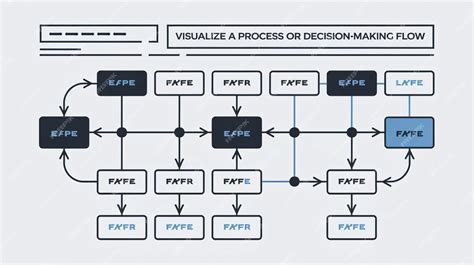 Diagrama De Flujo De Toma De Decisiones Estructurado Con Pasos De