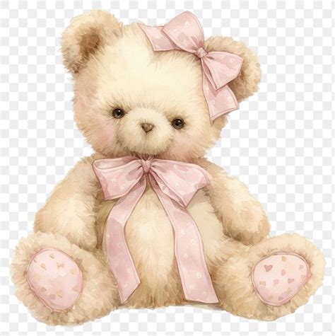 Download Premium Png Of Png Coquette Brown Teddy Bear Toy By Ning