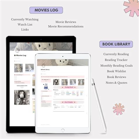 Miffy All In One Life Planner Notion Template Ver 2 Shanshine