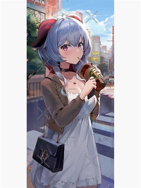 Afternoon Ganyu Genshin Impact Poster For Sale By Genshinwaifus