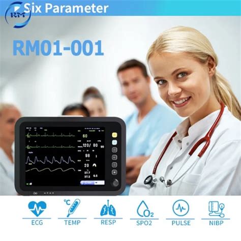 High Quality Portable Multi Parameter Monitor Etco2 Co2 Capnography Icu