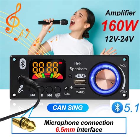 Jual Decoder Board Modul Bluetooth MP3 Remote Control Ampli Kit Cable JQ D161BT V1 HIFI Input