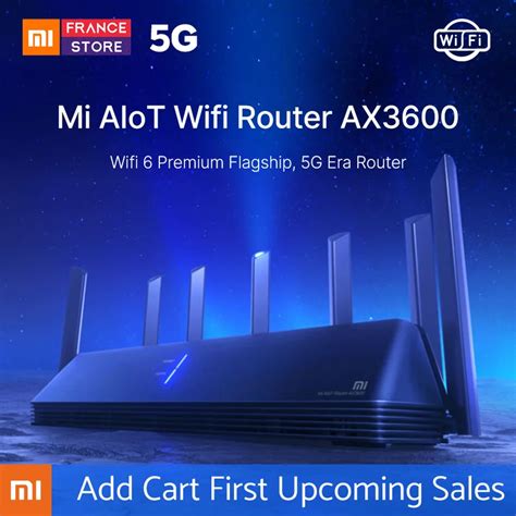NEW Xiaomi AX3600 AIoT Router Wifi 6 5G Wifi 6 600Mb Dual Banda 2976Mbs Gigabit Qualcomm A53 CPU