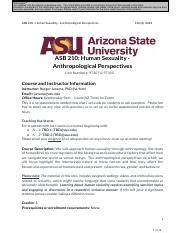 Human Sexuality Pdf Disclaimer This Syllabus Is To Be Used As A Guideline Only The