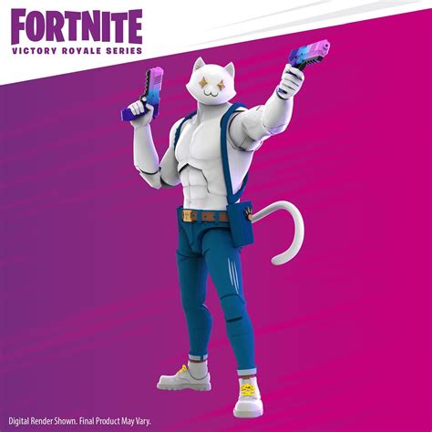 Hasbro Reveals Fortnite Victory Royale Series Meowscles Ghost Variant