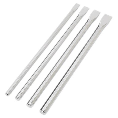 4pc Extra Long Chisel Set Ak9148 Sealey