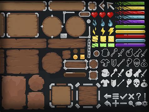 Спрайт кнопки Кнопка Unity Sprite Menu кнопки Разное синий Png