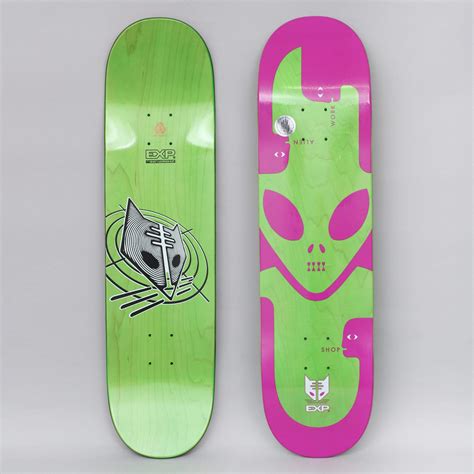 Alien Workshop 825 Exp Skateboard Deck Purple Slam City Skates