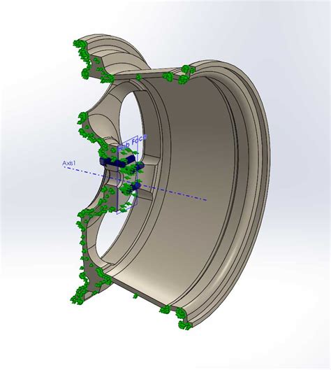 Finite Element Analysis Of Pneumatic Tire Loading On Wheel Engineers Rule