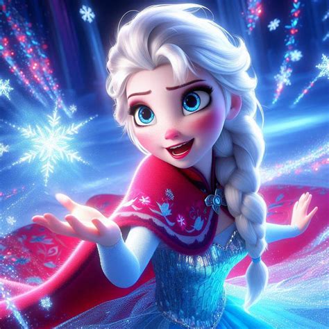 Elsa Magical Snow By Sagenora On Deviantart