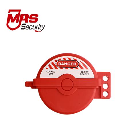 Industry Abs Material Removable Gate Valve Lockout Tagout With