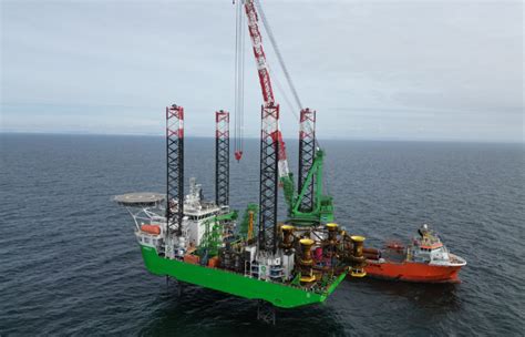 Deme Groups Offshore Installation Vessel Apollo Arrives At Dieppe Le