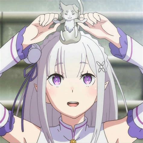Emilia Icon 😺 Anime Characters Kawaii Anime Anime