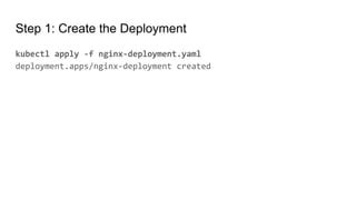 Kubernetes Hands On Tutorial Slides By Zm PPT