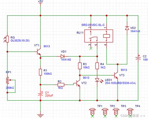【无标题】光控点动开关光控点动开关单元电路图解 Csdn博客